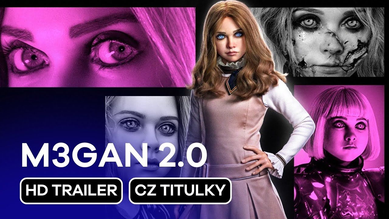 Zlá robotka se mění v Terminátora. Akční trailer na M3gan 2.0 ...